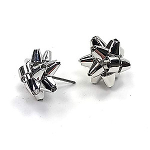 Kate Spade New York Bourgeois Bow Stud Earrings Silver O0RU1069