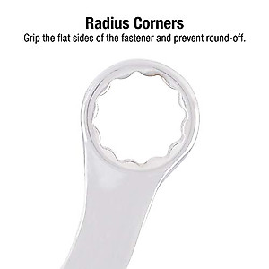 Sunex 9940M Metric S-Style Wrench Set, Fully Polished, 10 x 11mm - 18 X 19mm, 5-Piece