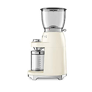 SMEG Retro Electric Coffee Grinder (Cream)