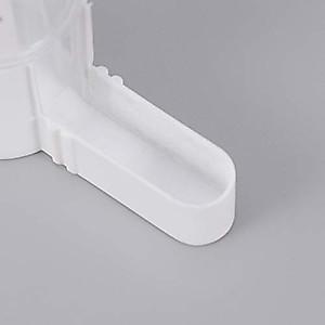 Totority Bird Cage Water Dispenser 65ml Parrot Feeding Cup, Bird Feeder Food Box Parrot Toy Bird Supplies for Parrot Macaw African Greys Budgies Parakeet Cockatiels Cage Bird Waterer