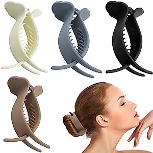 NAIHOD 4 Pack Hair Braiding Tool, Fashion Hair Clip Headdress, Ponytail Maker, Bun Shapers and Braid Accessories for Hairstyling