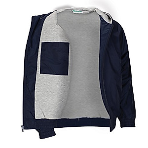 Classroom School Uniforms boys Uniform Lined Bomber outerwear jackets, Navy, X-Large US