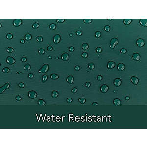 Covermates Round Firepit Cover - Light Weight Material, Weather Resistant, Elastic Hem, Fire Pit Covers-Green