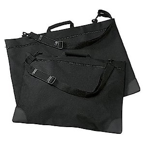 Durable Water-Resistant Nylon, Black Soft-Sided Portfolio 20" x 26"