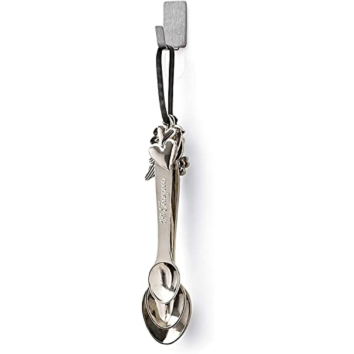 Command Small Stainless Steel Metal Hooks, One Size