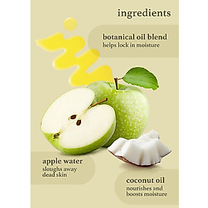 NOONI Vegan Appleseed Lip Oil - Applecoco | Long-Lasting, Moisturizing, Plumping, Revitalizing for Dry Lips, Waterproof, No Peel Off, Korean Tint, Valentine Day Gifts, 0.12 FL Oz