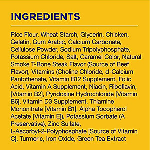 PEDIGREE DENTASTIX Large Dog Dental Treats Beef Flavor Dental Bones, 1.72 lb. Pack (32 Treats)