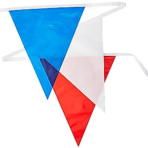 Unique Party Decoration, 32.8', Red/White/Blue