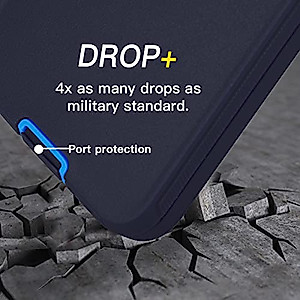 AICase Case for Samsung Galaxy S21 FE, Drop Protection Full Body Rugged Heavy Duty Case, Shockproof/Drop/Dust Proof Military Grade Protective Durable Phone Cover for Galaxy S21 FE 5G Navy Blue