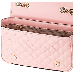 GUESS Rue Rose Mini Crossbody Flap Peach One Size