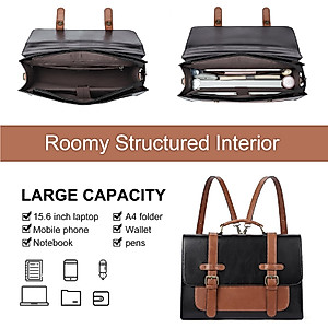 CLUCI Womens Backpack Purse Women Backpack Briefcase