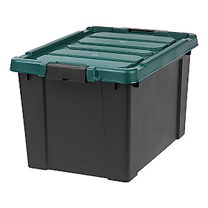 IRIS Remington18 Gallon Store-It-All Tote, Black