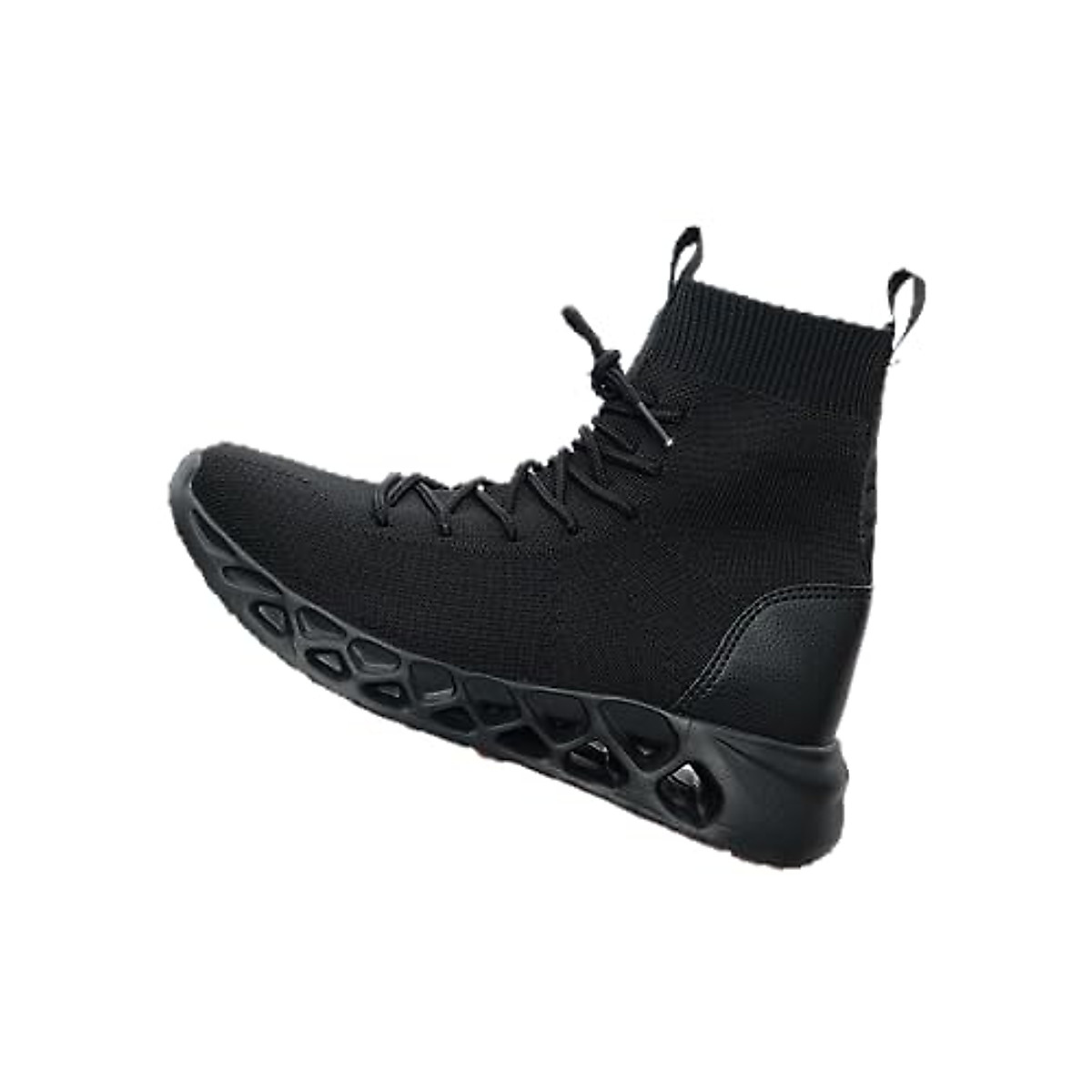 Women’s Breathable Safety Shoes Comfortable Utility Non Slip Walking Running Shoes Adult Fashion Sneakers Black