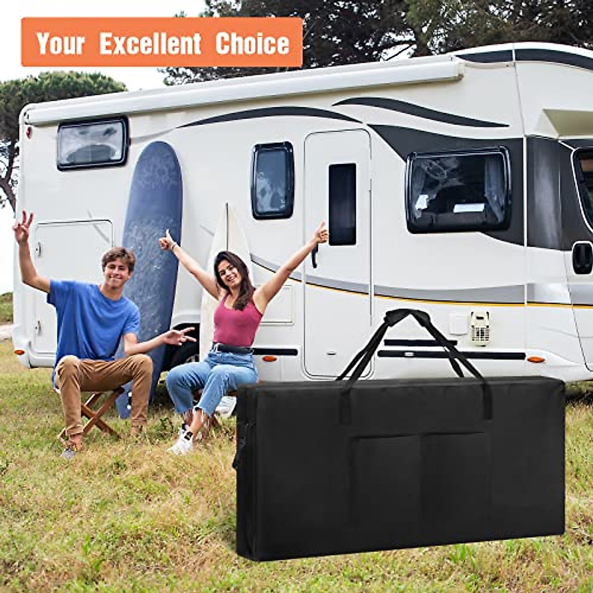 Yoyong Solar Panel Storage Bag, Carry Bag for RV Solar Panel Kits ...