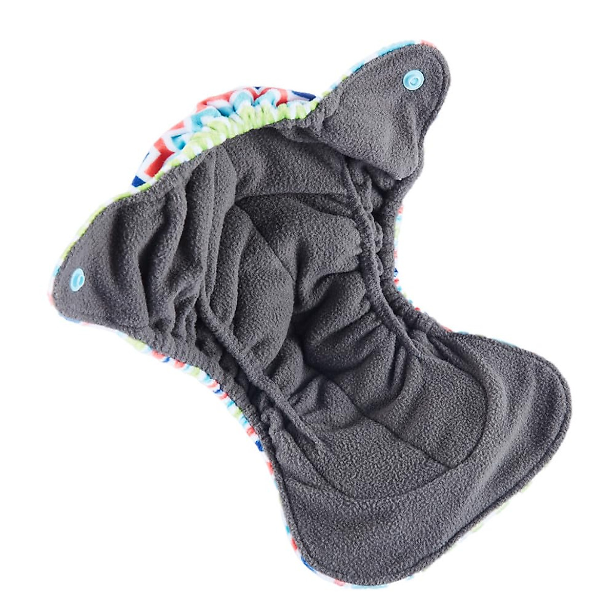 Thank u Mom Cloth Diapers Newborn All in One for Full Term or Preemie Babies or Smaller Infants 6Pack (Space Mysteries)