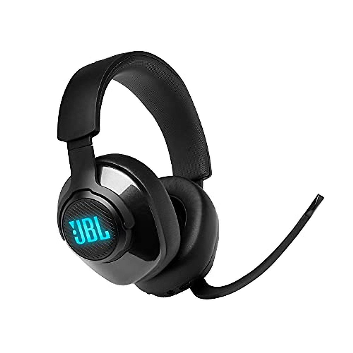 JBL Quantum 400 - Wired Over-Ear Gaming Headphones with USB and Game-Chat Balance Dial - Black