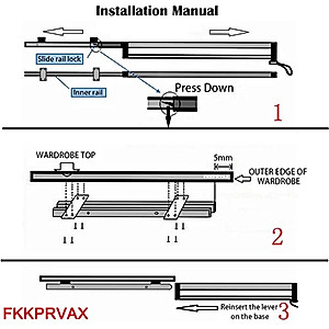 Extendable Clothes Pants Hanger with Rail,Pull Out Clothes Rail Metal Closet Hanging Rod for Pants Map,Adjustable Coat Hanger for Space Saving - Black (Size : 350mm/13.7inch)