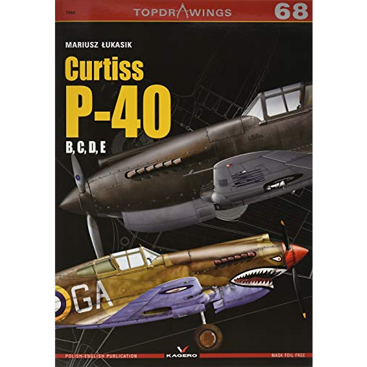 Curtiss P-40 B, C, D, E (TopDrawings)