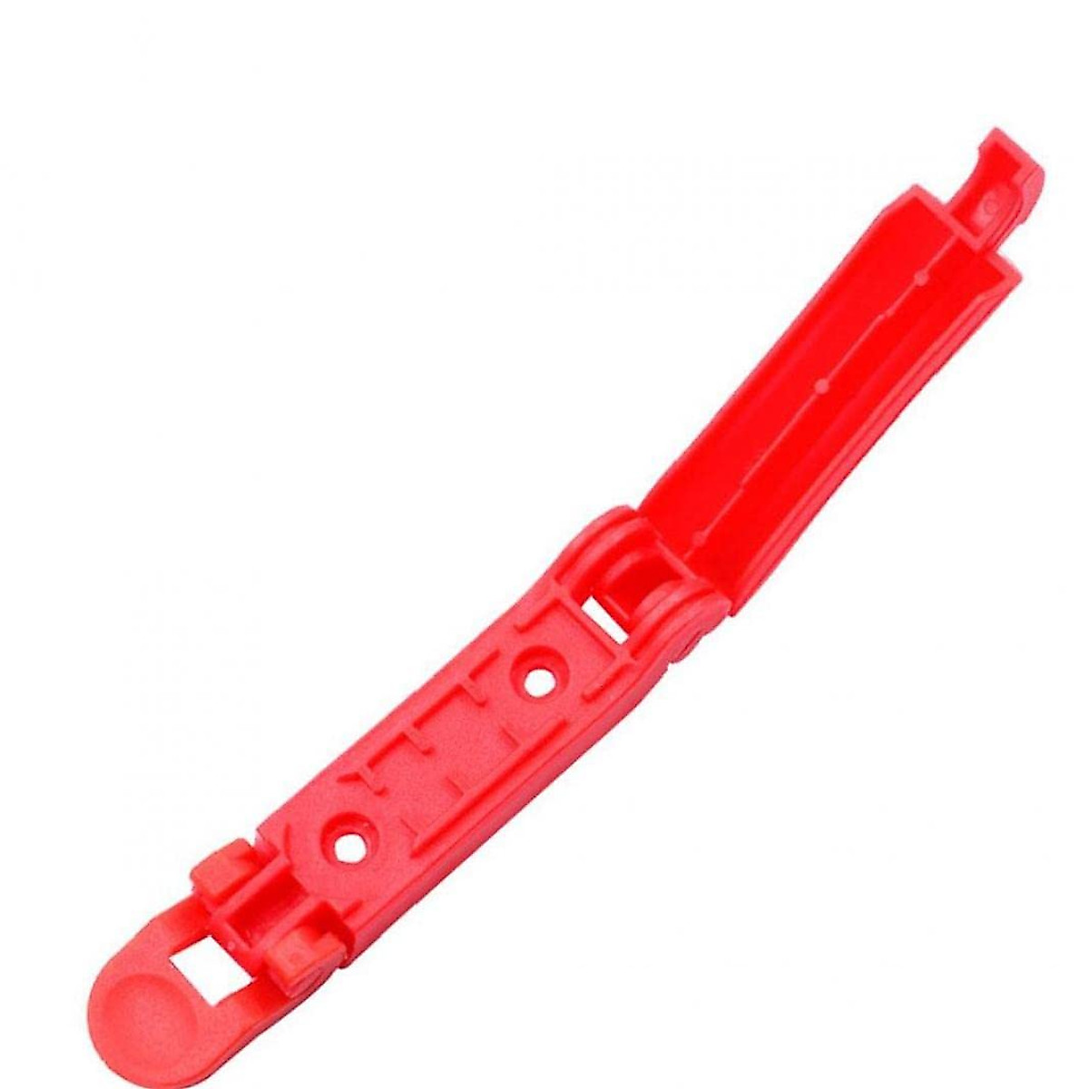 Froiny Slip-Resistant Clip Car Seat Safety Belt Fixing Clip Car Seat Anti Escape Harness Clip for All Child Mostly Car Safety Seat, Red, 88*22mm