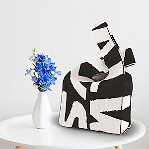 Women's Alphabet Print Bag Retro Shoulder Bag Hobo Crossbody Handbag Casual Tote With Extension Band