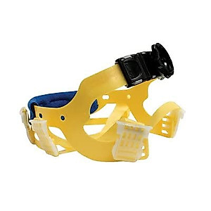 Bullard Yellow Seamless Woven Nylon Flex-Gear Replacement 6 Point Ratchet Suspension With Brow Pad For Use With C30, C33 And C34 Classic Series Hardhats