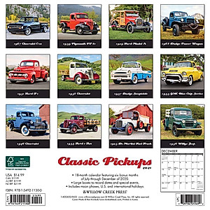 Classic Pickups 2021 Wall Calendar