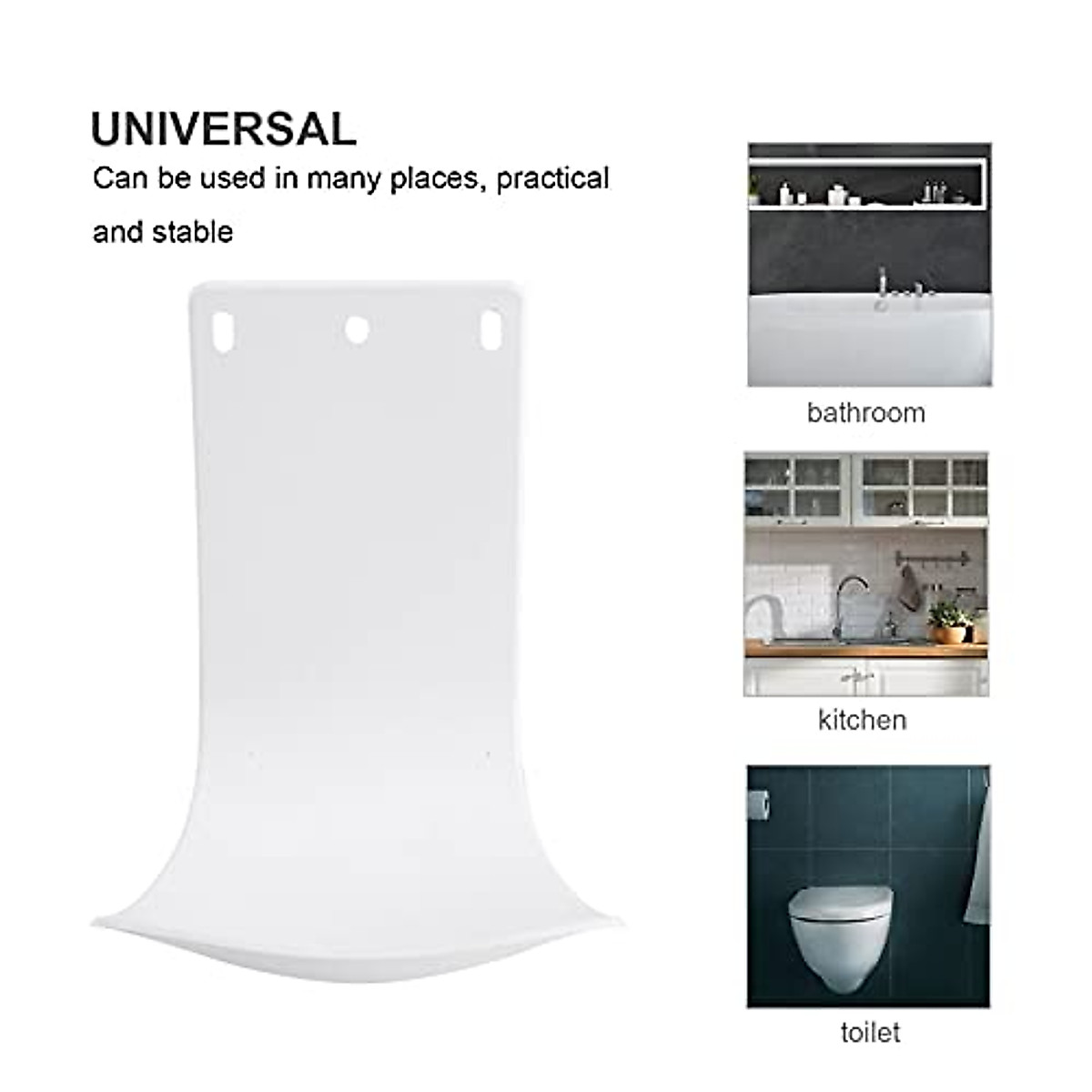 Cabilock 1pc Plastic Water Tray Soap Dispenser Wall Mounted Spray Under Dispenser Trays Soap Catcher Tray Soap Catch Tray Hand Dispenser Drip Tray Mist White Handwashing Fluid Gel