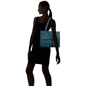 Calvin Klein Ember Organizational Tote, Aegean Blue,One Size