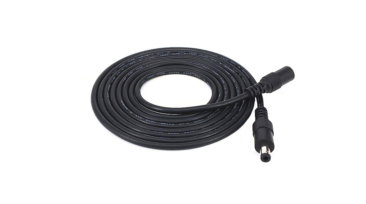 3m DC Plug Extension Cable - 2 Pack for Power Needs