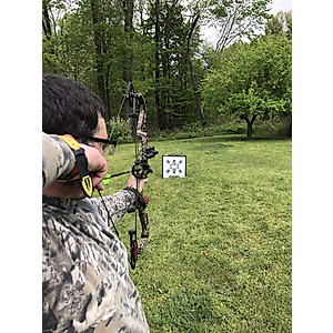 SpyderWeb ST18-Crossbow Archery Target-400 FPS-Easy Pull-Field Tip Only-18x18x11-25 Pounds-Made in USA
