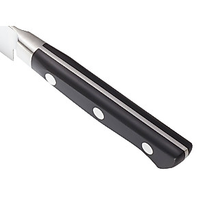 Mercer Culinary MX3 Premium San Mai VG-10 Steel Core Blade Petty Knife, 120mm 5 Inch,Black