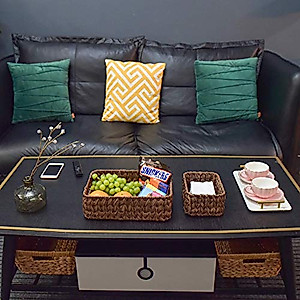 GRANNY SAYS Bundle of 2-Pack Wicker Baskets Storage & 3-Pack Wicker Storage Baskets for Home Office