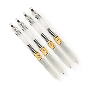 czxwyst X97 Retractable Gel Ink Pens 0.5mm Fine Point (Black Color 12-Pack)