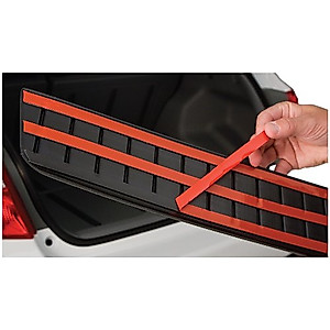 Auto Ventshade [AVS] Rear Bumper Protector, OE Style | 34015 | Fits 2011 - 2018 Toyota Sienna, Black