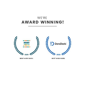 Delta Children Kids Easel and Play Station – Ideal for Arts & Crafts, Drawing, Homeschooling and More - Greenguard Gold Certified, Disney Mickey Mouse