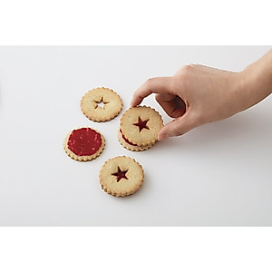 Wilton Linzer Cookie Cutter Set, 7-Piece