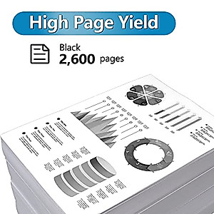 Drprint TN660 Toner Cartridge,Compatible for Brother TN 660 TN-660 TN630 TN-630 Toner, Use with Brother MFC-L2700DW MFC-L2740DW HL-L2300D HL-L2380DW HL-L2320D DCP-L2540DW Printers ,High Yield