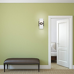 Design House 514604 Monroe 1 Light Wall Light, Oil Rubbed Bronze , Gray