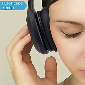 Konnek Stein Wired Headset Office with Microphone, Headphone Over-Ear Adjustable Headband Comfortable Ear Cushion Work on Computer PC Mac Laptop