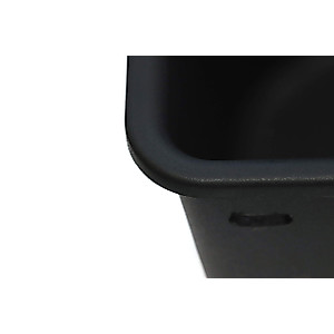 RHA Under Seat Storage 2015-2024 SuperCab Fits Ford F-150 F150 Super Cab, 2017-2024 F-250/F-350/F-450/F-550 Super Duty SuperDuty Upgraded Rear Underseat Box Black Organizer System SuperCab Only