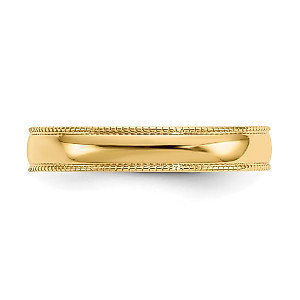 IceCarats 14K Yellow Gold Milgrain Adjustable Toe Ring Open Midi Band Summer Beach Jewelry