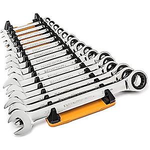 GEARWRENCH 2 Pc. Reversible Wrench Rack, 16 Slot - 83121