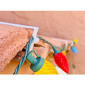 Christmas Light Clip for Clay Tile Roof Version 2.0