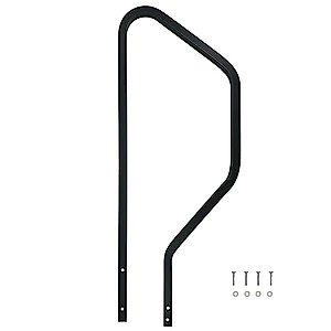 Myard Grooved Handrail RVH3X for 3 Step Above 2nd Generation RV Entry Steps, Replacement for MORryde STP214-121H
