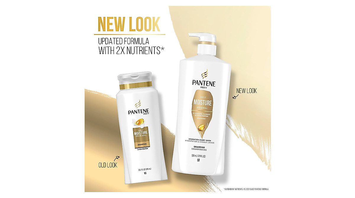 Pantene Pro-V Daily Moisture Renewal Shampoo 17.6 fl oz Pump Bottle — 🛍️ The Retail Market