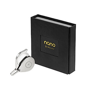 925 Sterling Silver Serenity Prayer Necklace Inspirational Pendant Inscribed in 24k Gold on Black CZ, 18"