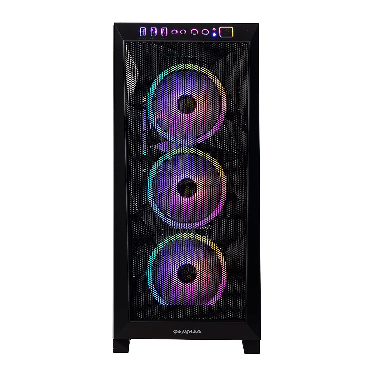 Velztorm Pilum Gaming Desktop PC (AMD Ryzen 7-5700X 8-Core, GeForce RTX 3070, 32GB RAM, 1TB PCIe SSD + 1TB HDD (3.5), HDMI, Display Port, Win 11 Pro)