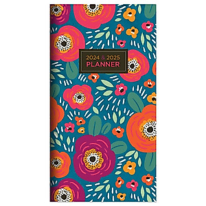 TF Publishing, Bright Blooms 2yr 2024 Pocket Planner
