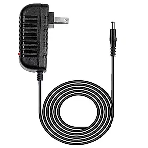 AC Adapter for Ameda Finesse Breast Pump DC Power Supply Charger Cord Cable, 5 Feet, with LED Indicator, Compatible Replacement