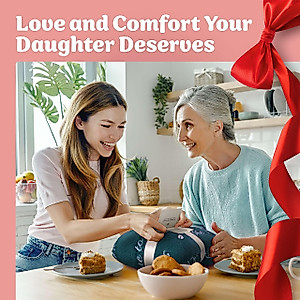 Daughter Gifts, Christmas Gifts for Daughter, Daughter Gift, Birthday Gifts for Daughter, to My Daughter Blanket from mom, Adult Daughter Gifts from Dad, Throw Blanket 65” x 50” (Blue)